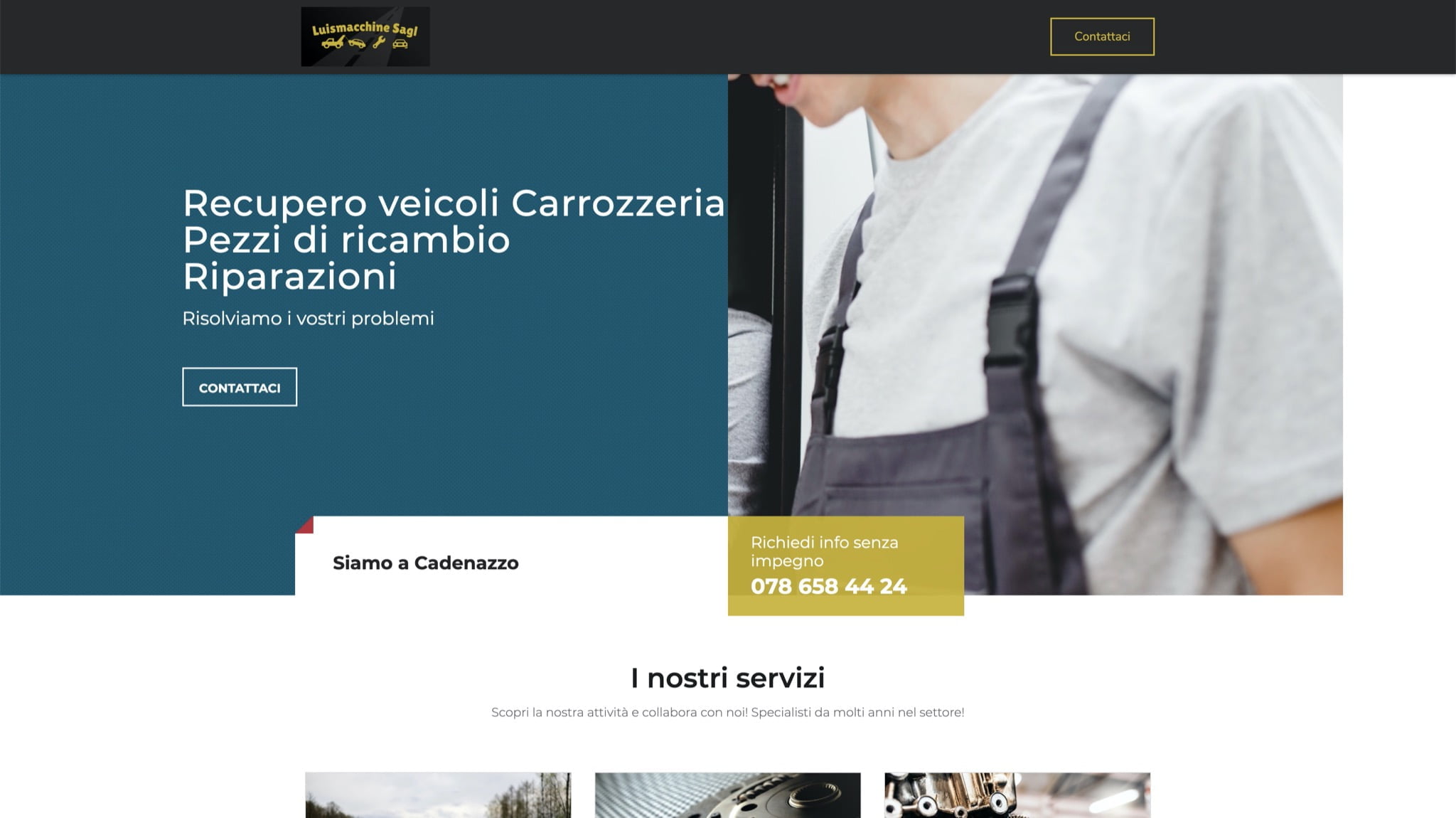 Luismacchine Sagl adesso online! | ticinoWEB | Web Design & More | Gestionali, Software, Odoo ...