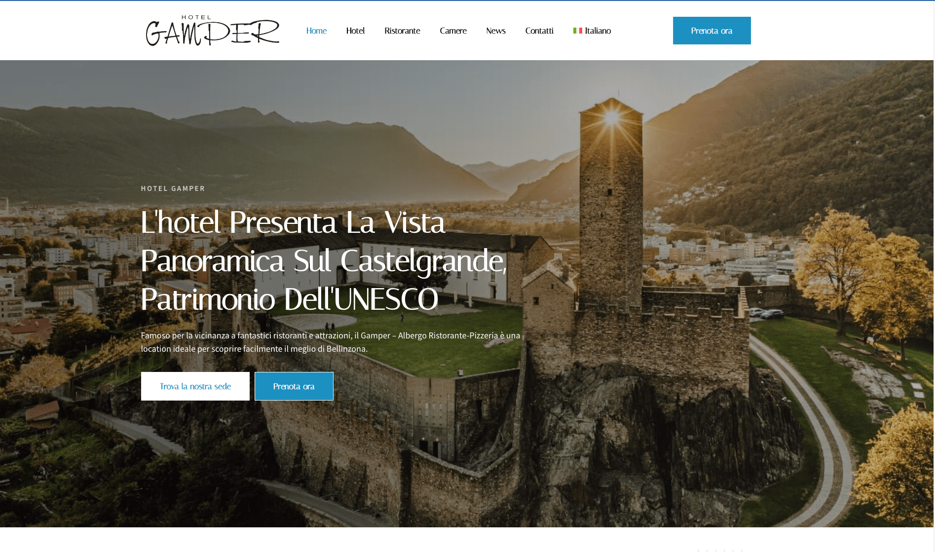 Accogliere gli Ospiti con Eleganza: Scopri il Nuovo Sito Web di Hotel Gamper | ticinoWEB | Web ...